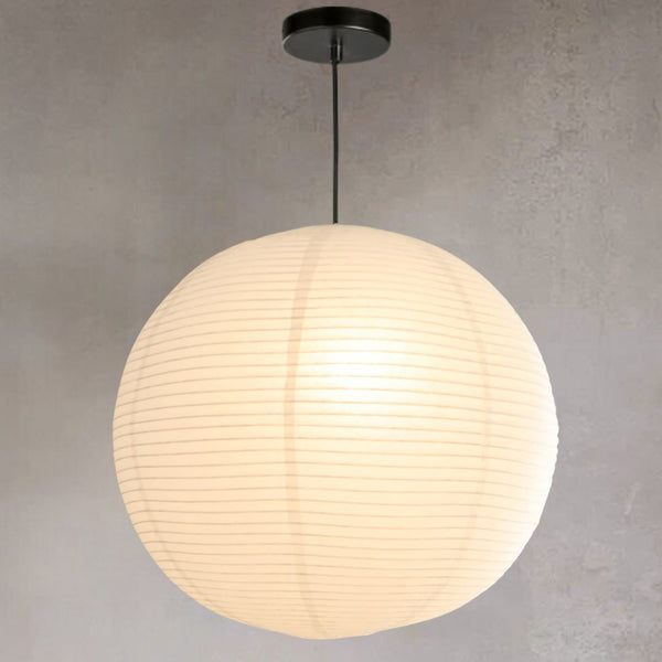 Japanese Rice Paper Lantern Pendant Light (19”, 23”, 29”) | Nogy – NOGY